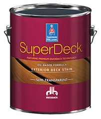 Новейшие защитные составы для дерева SuperDeck! - компании Sherwin Williams